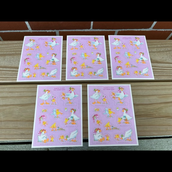 Hallmark | Toys | Hallmark Scratch N Sniff Stickers Silly Goose Scent ...